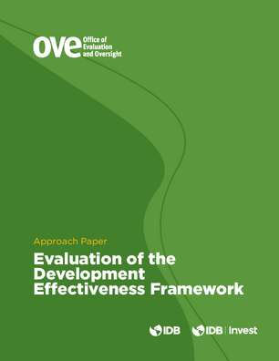 Approach Paper: Evaluation of the Development Effectiveness Framework