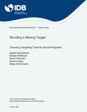 Shooting a Moving Target: Choosing Targeting Tools for Social Programs